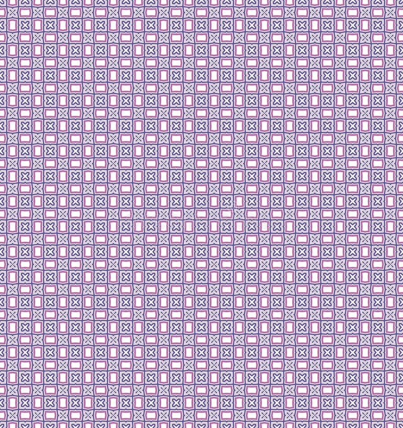 Violet Geometric Cross Rectangle Tile Mesh Grid Seamless Vector Texture ...