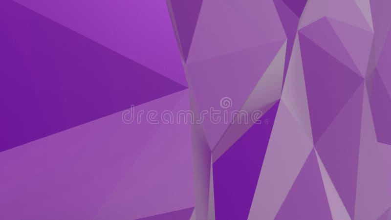 Violet Geometric Shape Triangular Abstract Modern Vector Dark Light ...