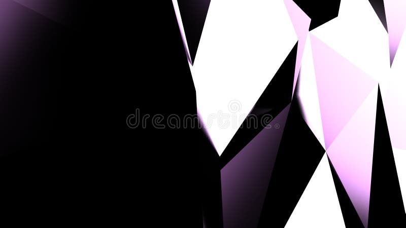 Violet Geometric Shape Triangular Abstract Modern Vector Dark Light ...
