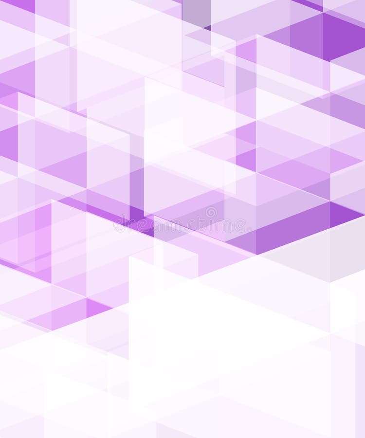 Violet Geometric Background with Triangles. Seamless Pattern ...