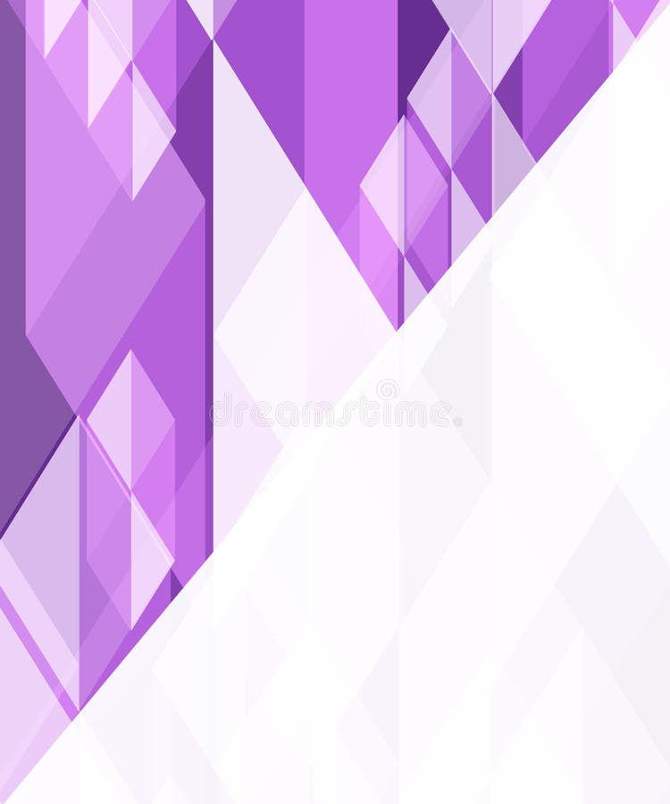 Violet Geometric Shape Vector Abstract Background Design Stock Vector ...