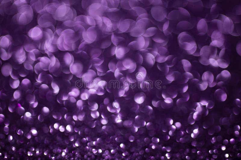 Violet Glitter Defocused, Bokeh Balls Backdrop for Product Presentation ...
