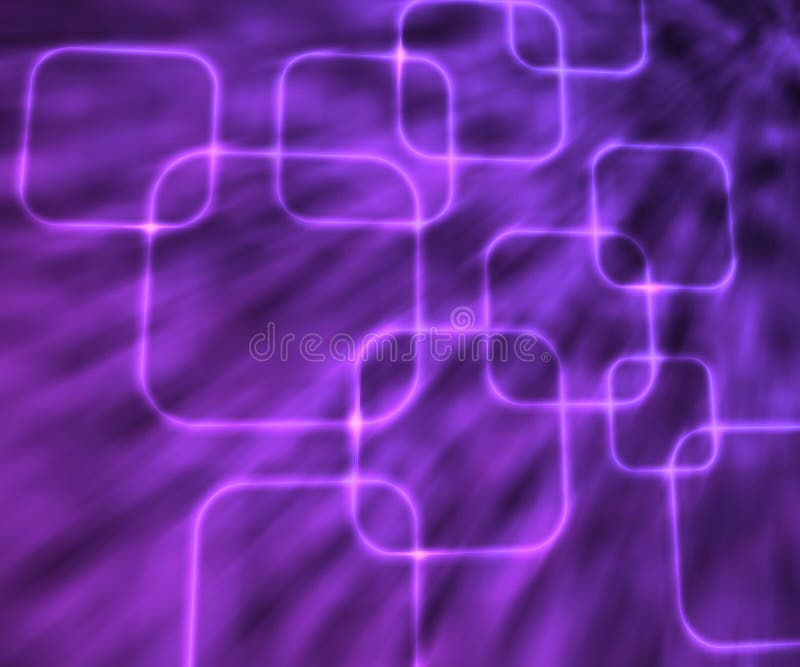 Violet Glowing Squares Abstract Background Stock Illustration ...