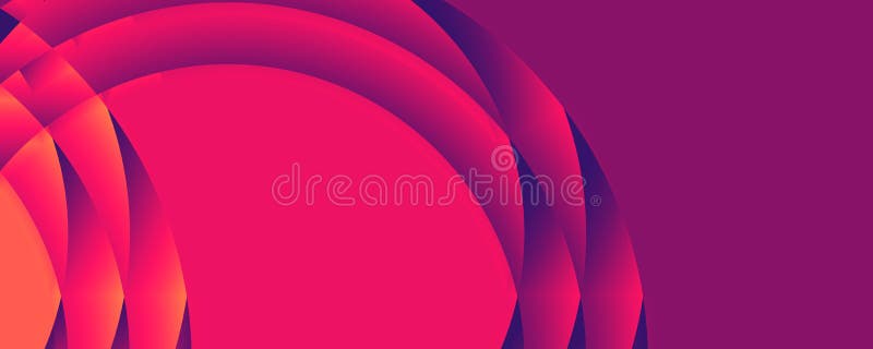 Violet Gradient Abstract Curve Stock Illustration - Illustration of ...