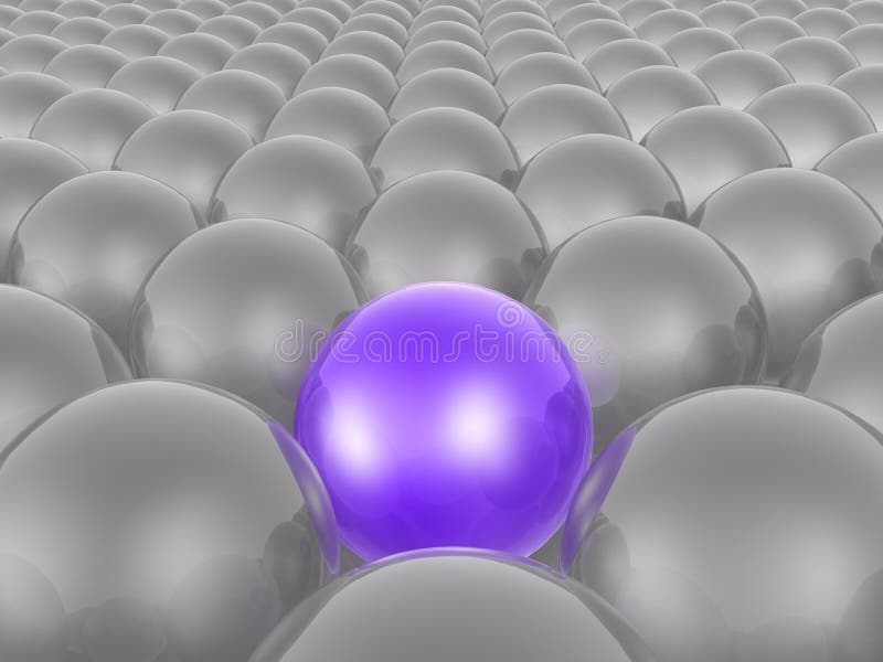 Violet and grey spheres stock illustration. Illustration of sphere ...