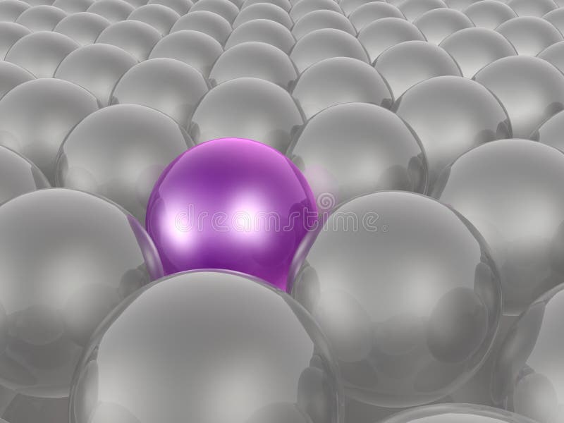 Violet and grey spheres stock illustration. Illustration of teamwork ...