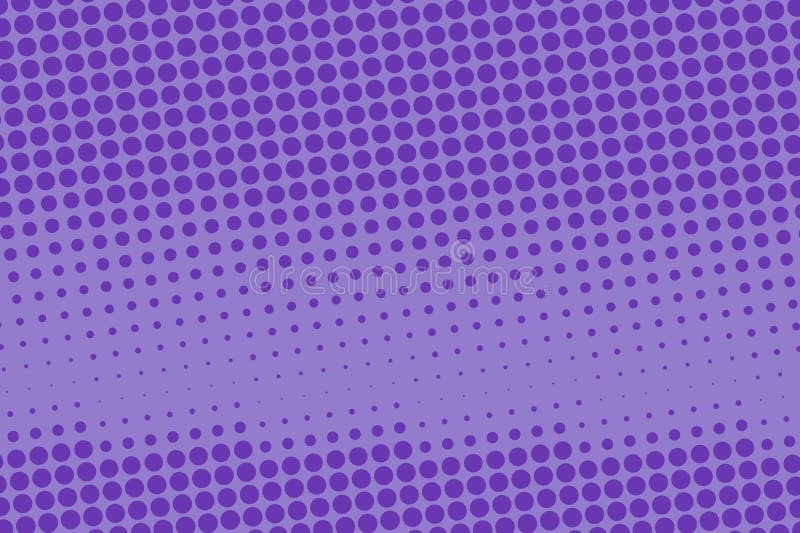 Violet Halftone Pattern. Digital Gradient. Abstract Futuristic Panel ...
