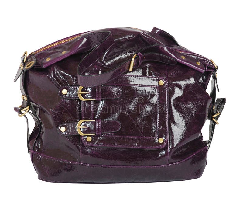 Violet handbag stock photo. Image of elegance, accessory - 44003468