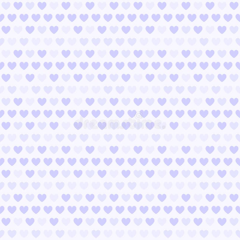 Violet Heart Pattern. Seamless Vector Love Background Stock Vector ...