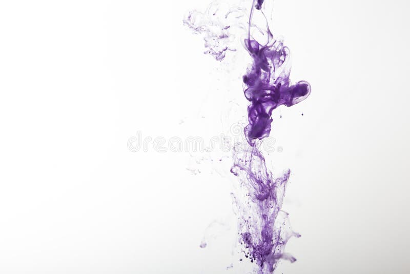 Violet Ink in Water Abstract Background Stock Photo - Image of colors ...