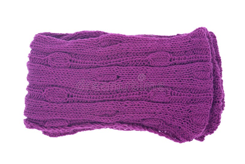 Violet knit wool scarf stock photo. Image of woolen, shawl - 78281256