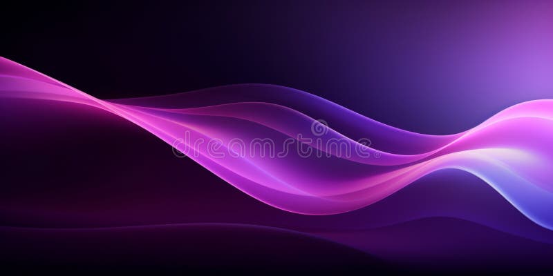 Violet LED Creative Abstract Wavy Texture. Stock Illustration ...