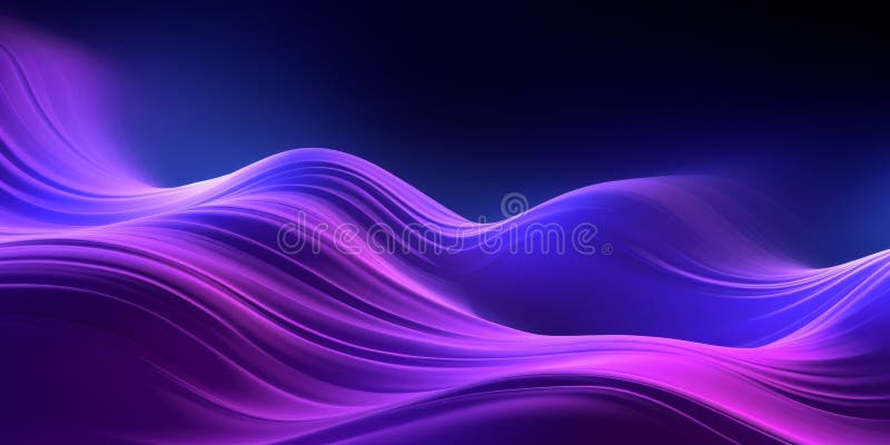 Violet LED Creative Abstract Wavy Texture. Stock Illustration ...