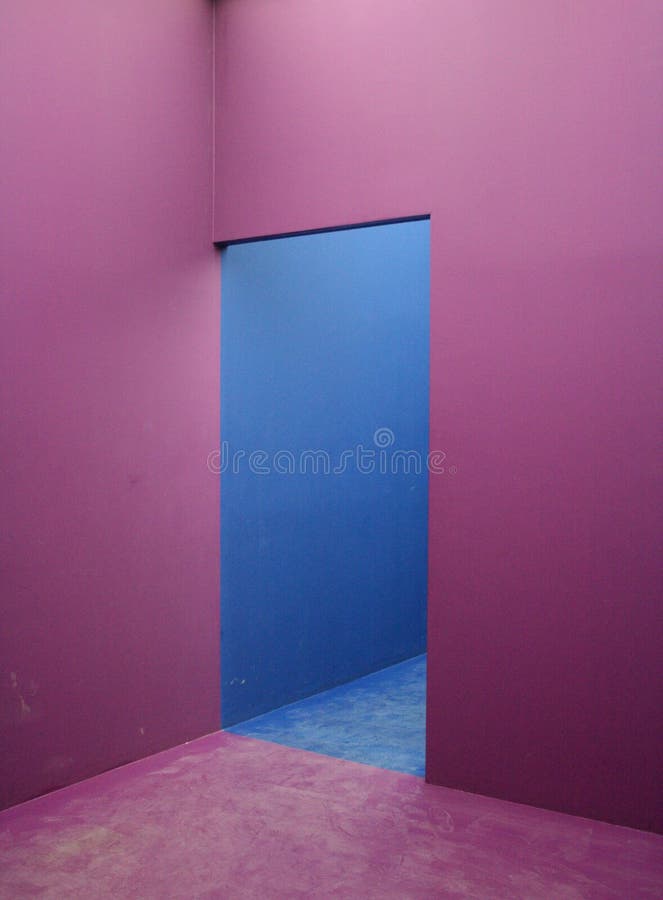 Violet and light blue wall stock image. Image of light - 11626185