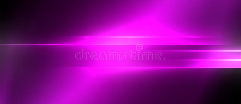 Violet Light on Dark Backdrop Creates a Striking Contrast Stock ...