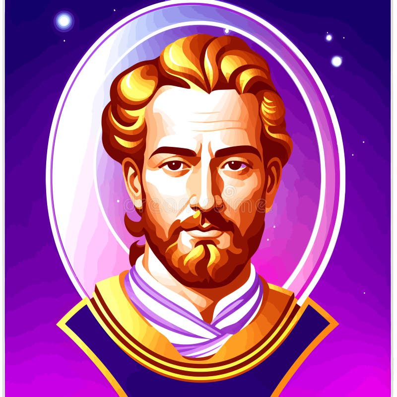 Violet Light Glow Flame St Germain Illustration Holy Stock Illustration ...