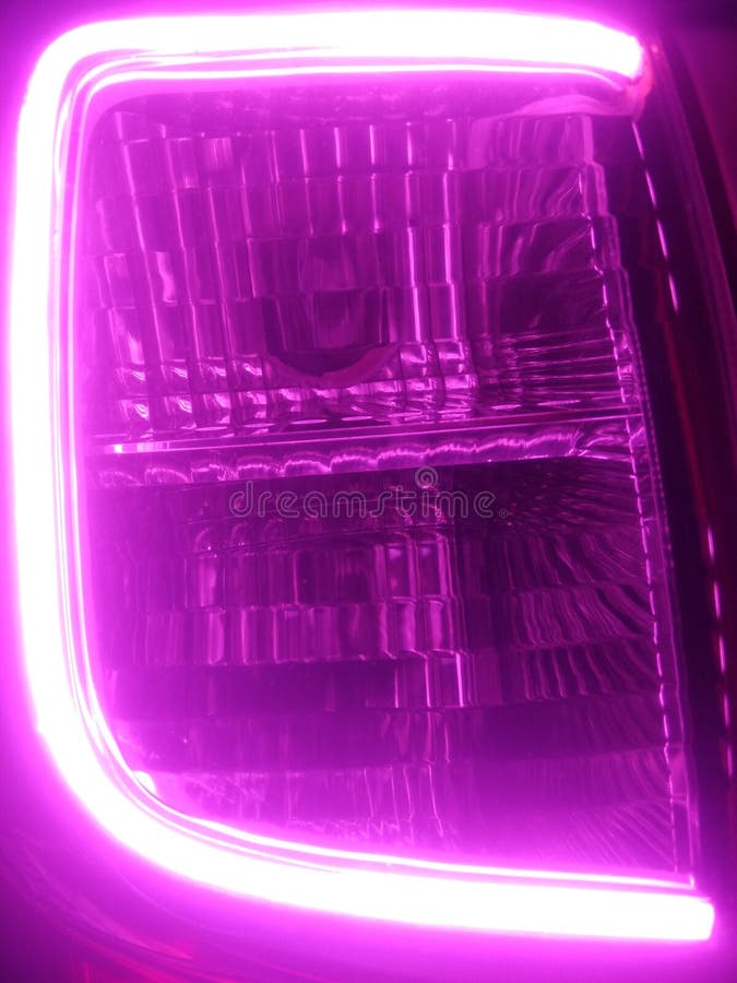 Violet light on the night stock photo. Image of bright - 221698246