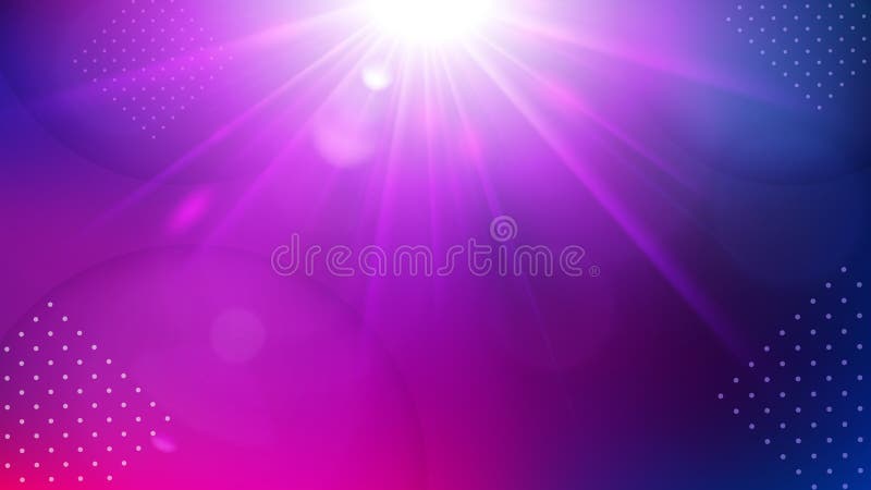 Violet Light Shining Background, Elegant Illuminated Light, Widescreen ...