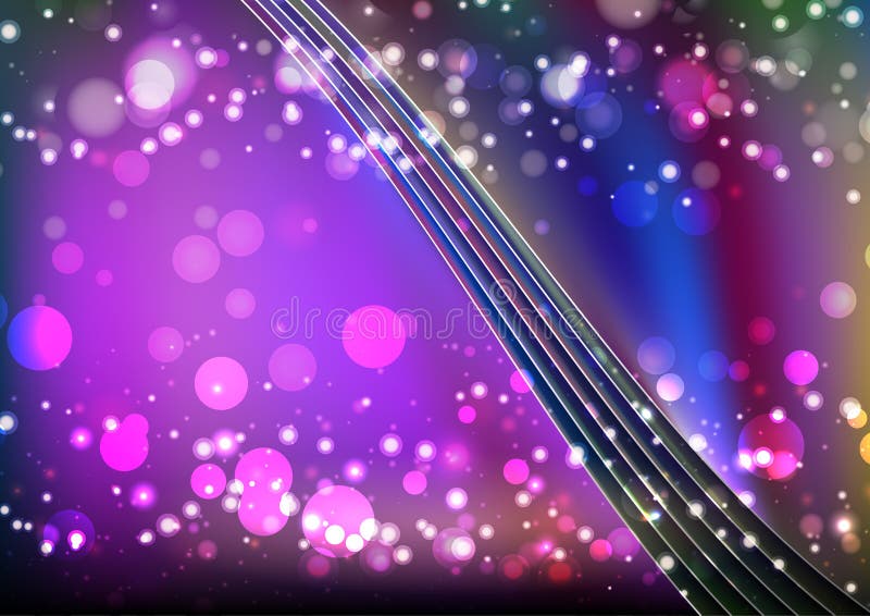 Violet Light Soft Background Vector Illustration Design Stock Vector ...