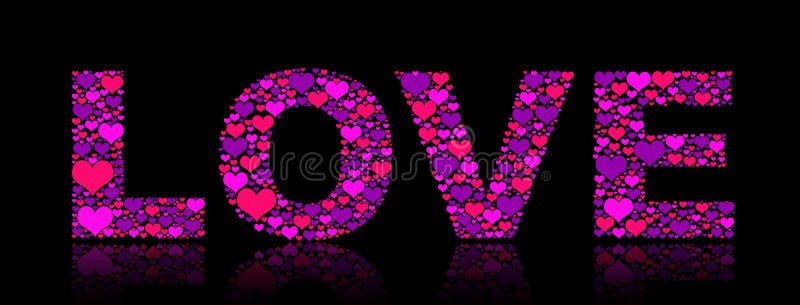 Violet love stock illustration. Illustration of husband - 6667042