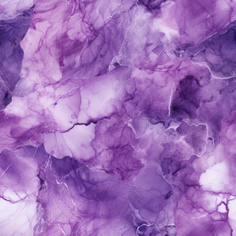 Violet Marble Texture Decorated Stage. Stock Illustration ...