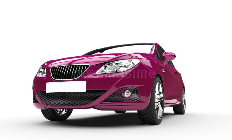 Blue Car Paint Splash Mirrored On Yellow And Orange Background Stock ...