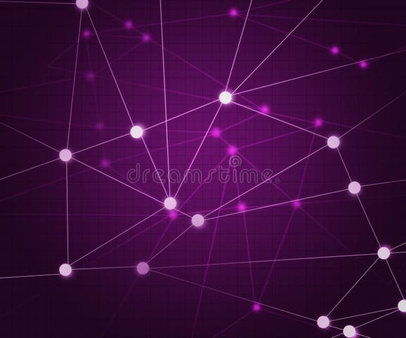 Violet Network Background stock illustration. Illustration of blue ...