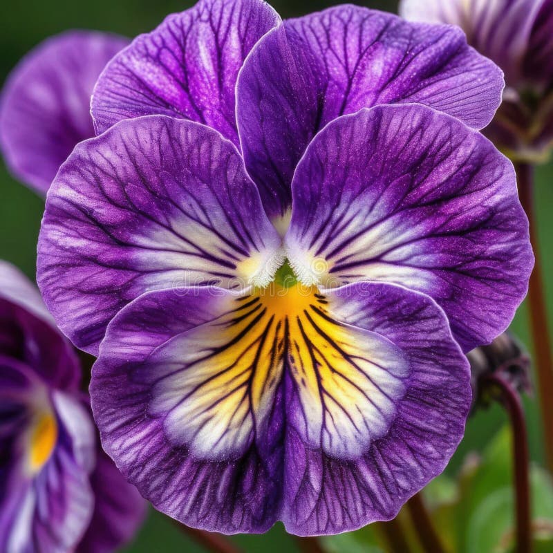 Violet Petal Patterns stock illustration. Illustration of shot - 366968822