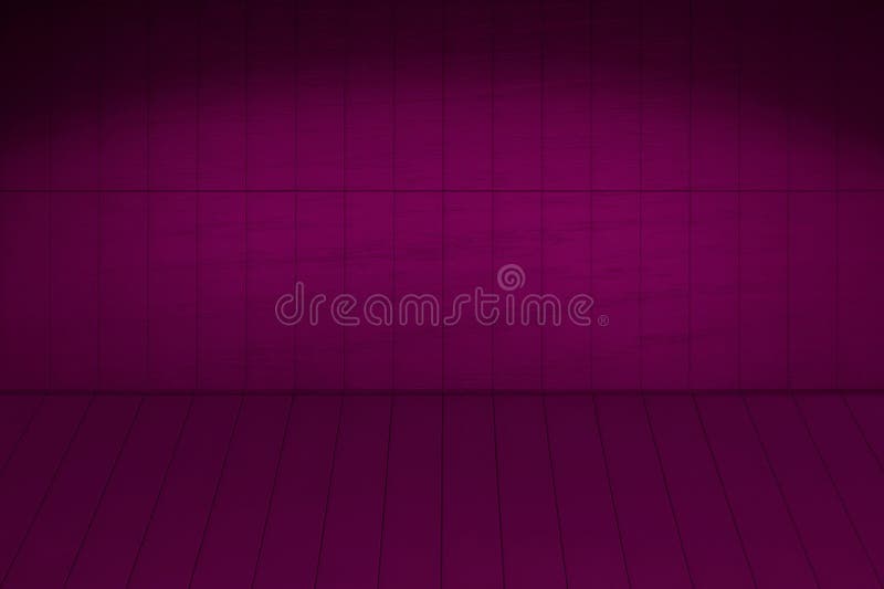 Violet Pink Studio Background. an Empty Room with a Tiled Floor and a ...