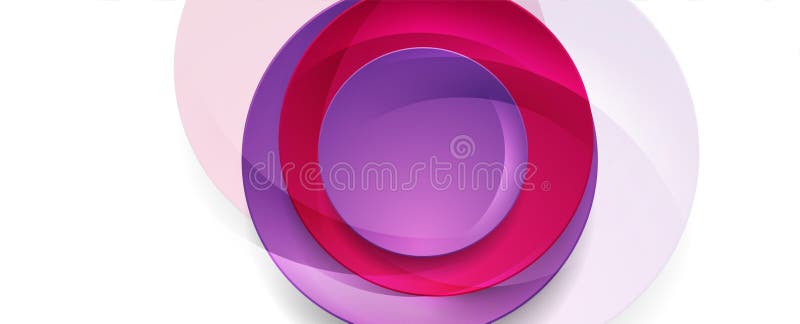 Purple Violet Circular Technology Futuristic Abstract Background Stock ...