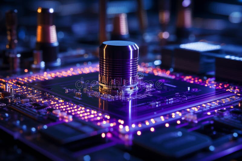 Violet Reflections: Beyond the Worlds of Electronics on an IC Board ...