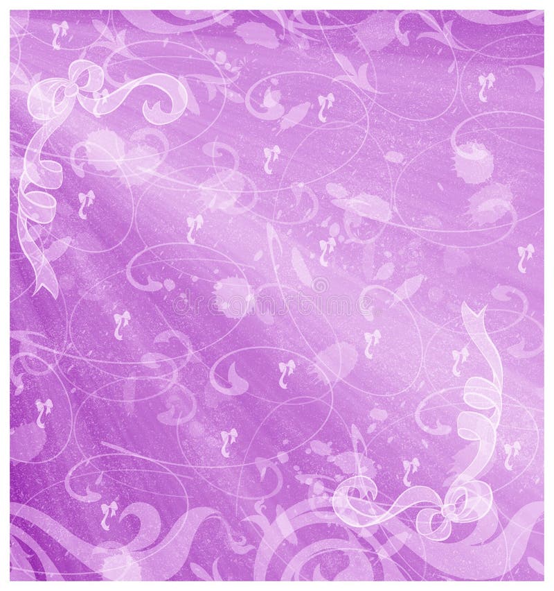 Violet ribbons background stock illustration. Illustration of ...