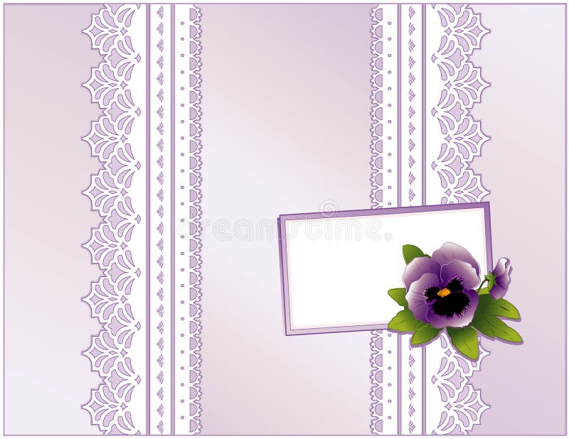 Violet Satin Gift Box, Violet & Gift Card Stock Vector - Illustration ...
