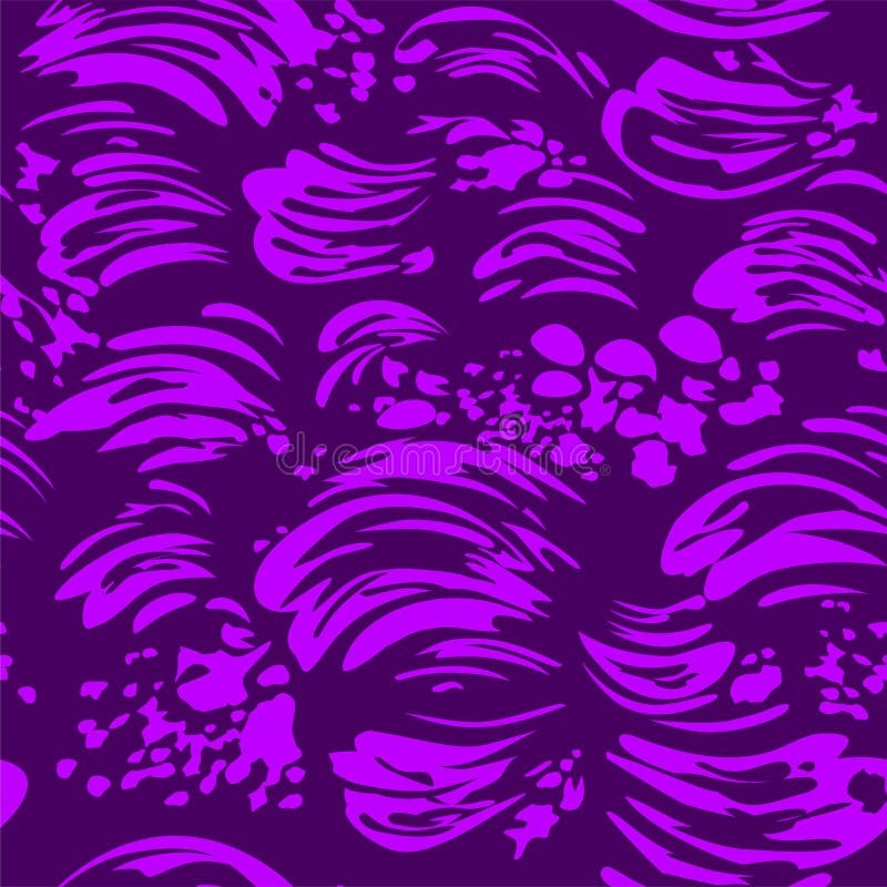 Violet Wallpaper with Dash of the Brush Stock Vector - Illustration of ...