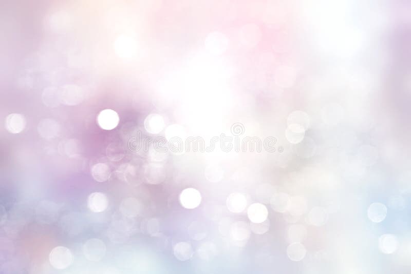Violet Soft Blurred Lights Background,winter Bokeh Backdrop Stock ...