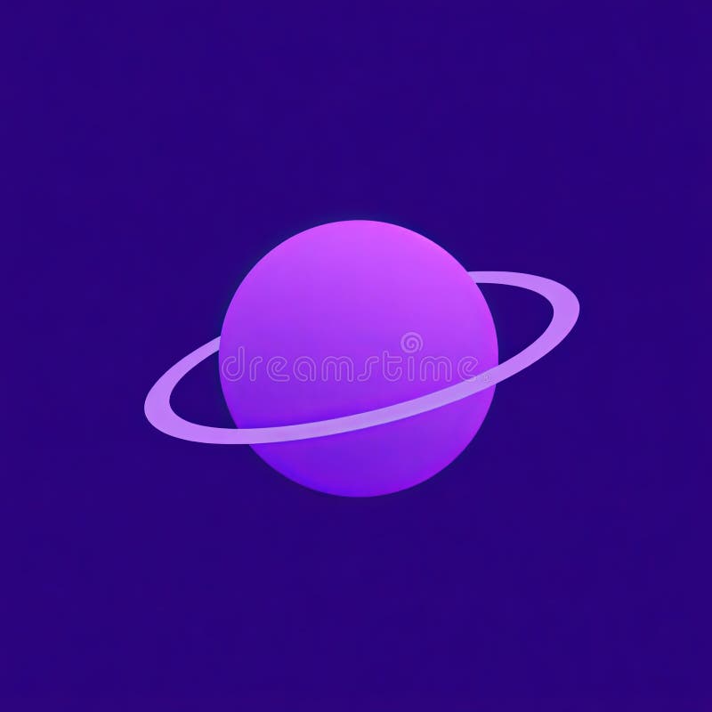 Violet Space Object stock illustration. Illustration of celestial ...