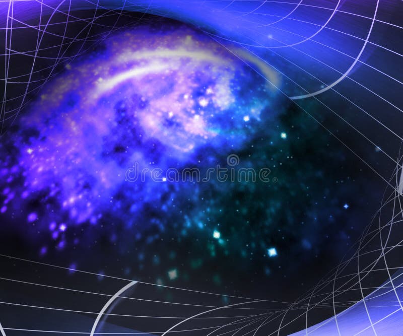 Violet Network Background stock illustration. Illustration of blue ...