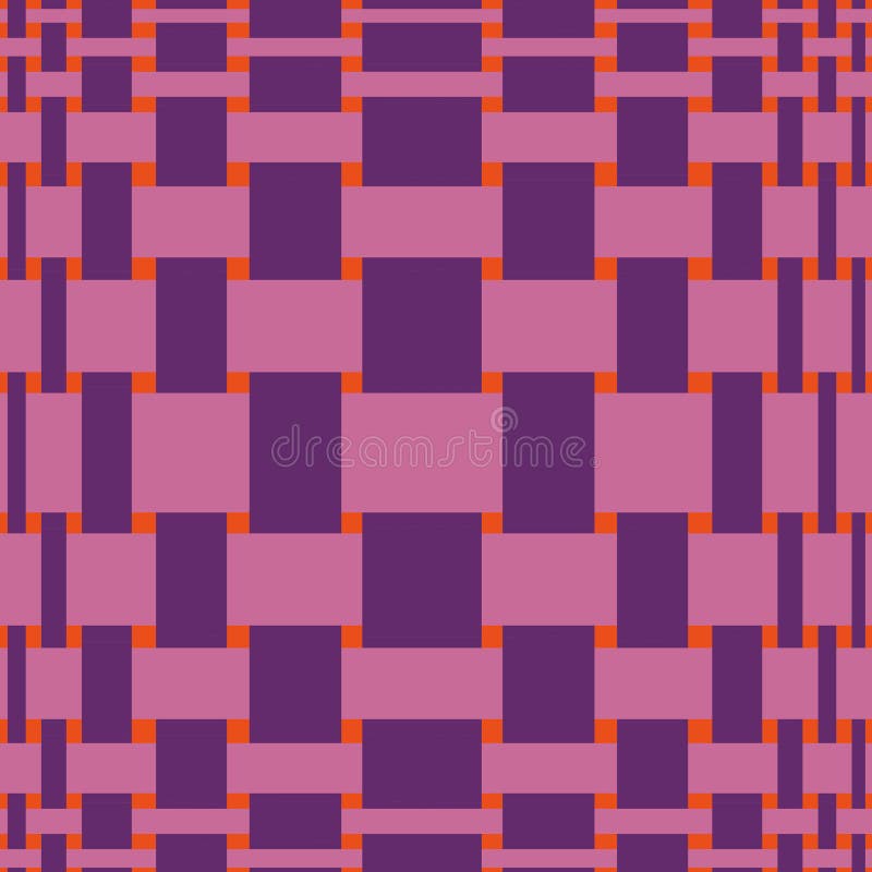 Violet Square Seamless Background Stock Vector - Illustration of orange ...