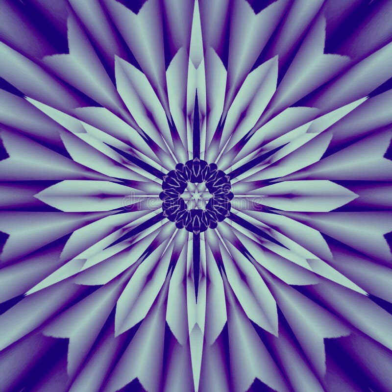 Violet Sunflower stock illustration. Illustration of violet - 126058196