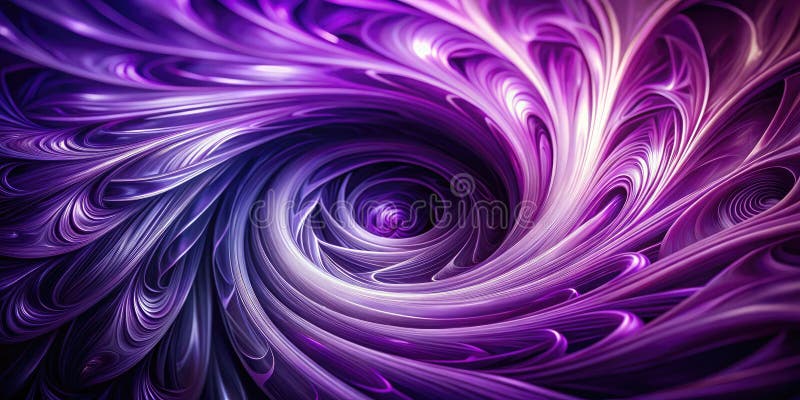Violet Swirling Abstract Art a Mesmerizing Visual Experience of ...