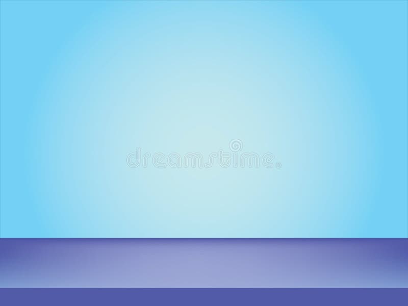 A Violet Table with Light Blue Wall. Stock Illustration - Illustration ...