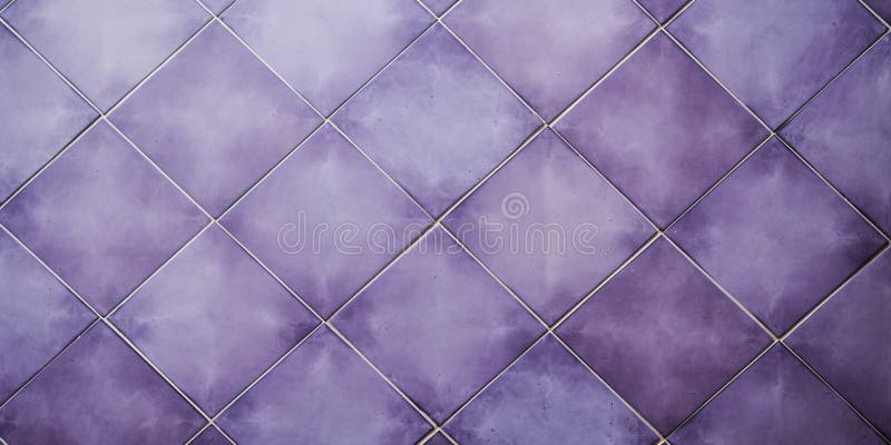 Violet Tiles Wall Background Stock Illustration - Illustration of ...
