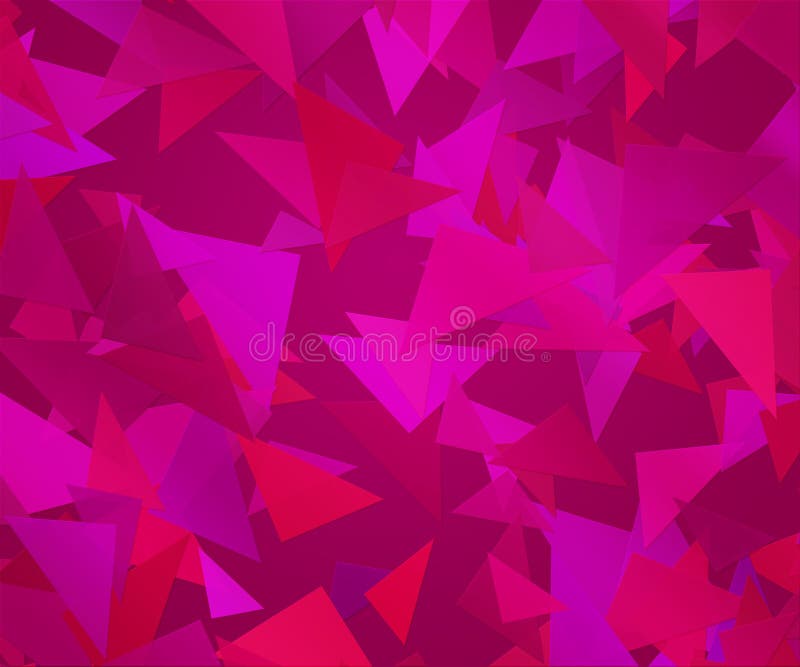 Violet Triangle Abstract Background Stock Illustration - Illustration ...