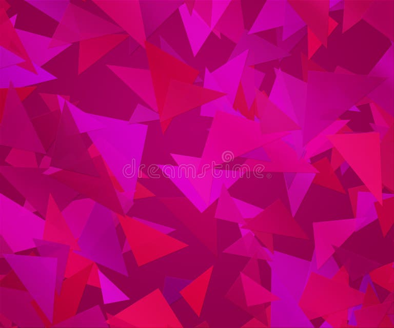 Violet Triangle Abstract Background Stock Illustration - Illustration ...