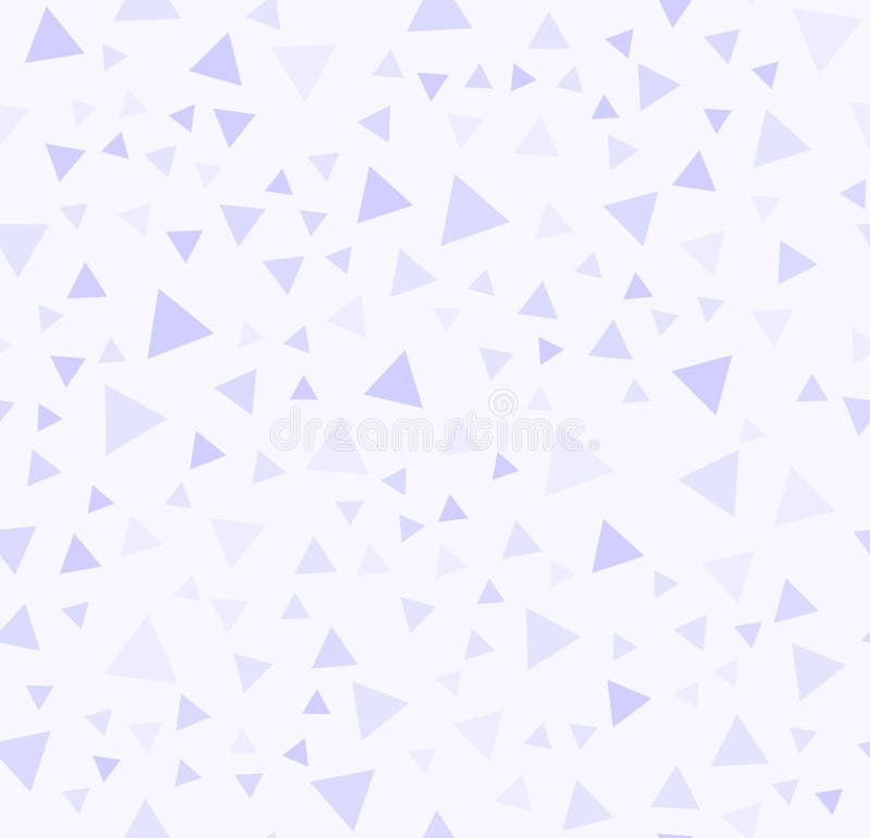 Violet Triangle Pattern. Seamless Vector Stock Vector - Illustration of ...