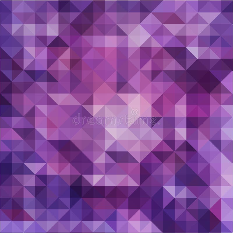 Violet Velvet Background with Triangle Pattern. Polygonal Abstract ...