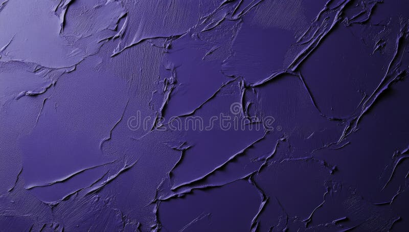 A Violet Wall with a Textured Finish, Featuring Gentle Brush Strokes ...