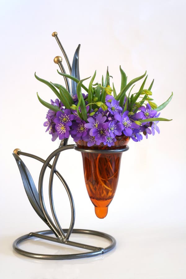 Violets stock image. Image of blossoms, romantic, violet - 693977