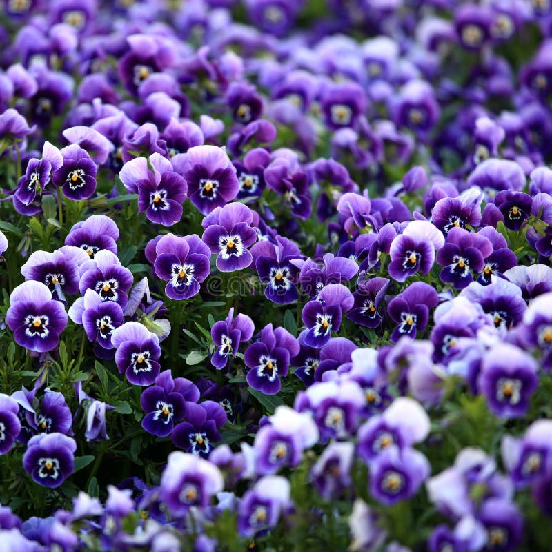 Violette Viola-Blumen stockfoto. Bild von bunt, botanisch - 11803486