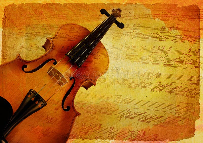 Violin background design stock illustration. Illustration of abstract ...